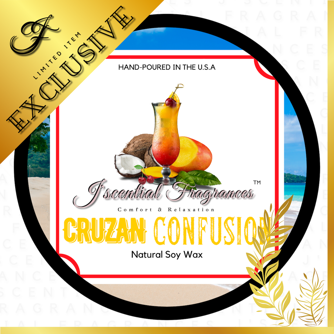 Cruzan Confusion (Candle-Tin) – J'scential Fragrances LLC